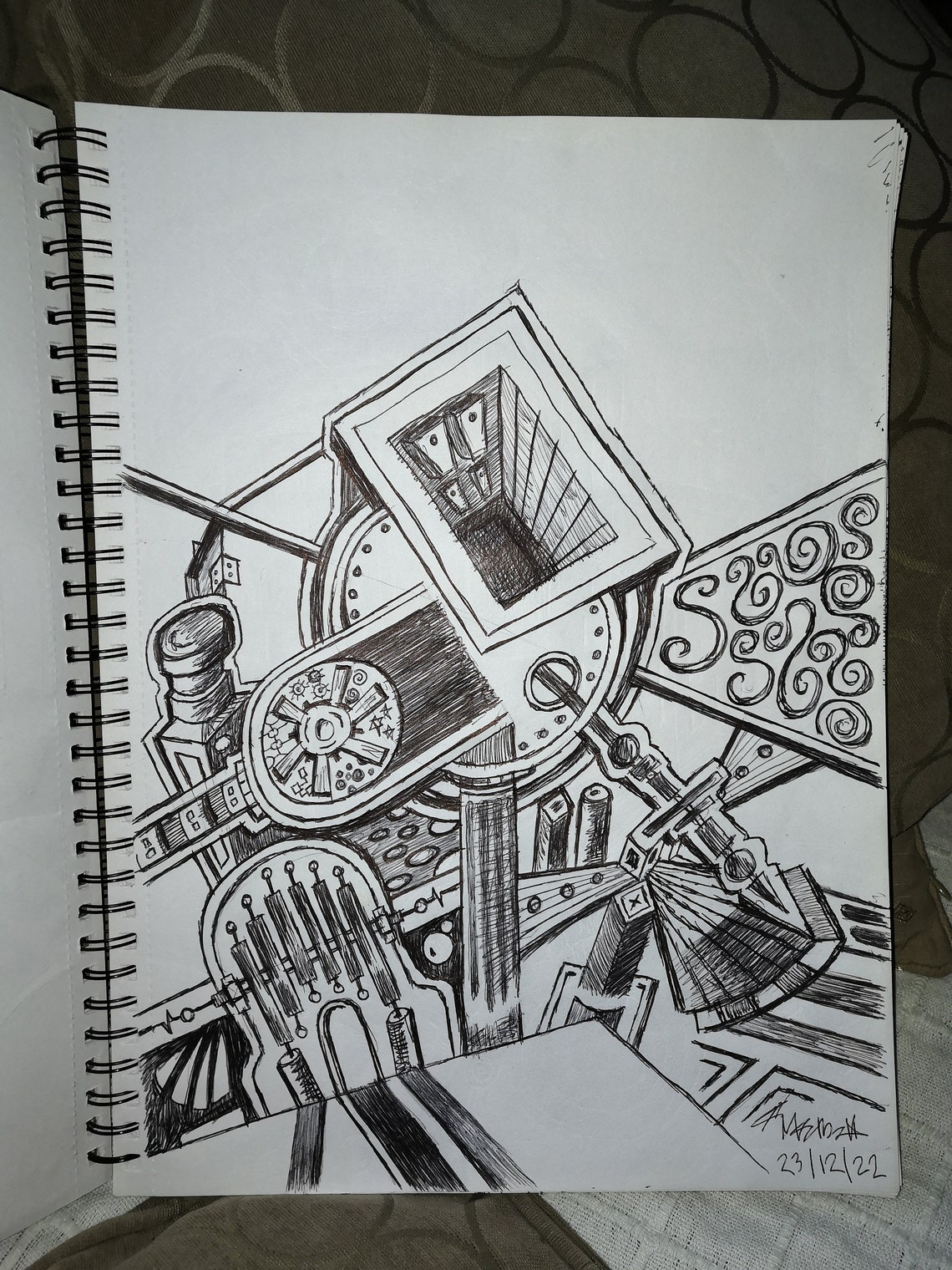 Biro A3 Hand-drawn Original Artwork Unframed - Etsy