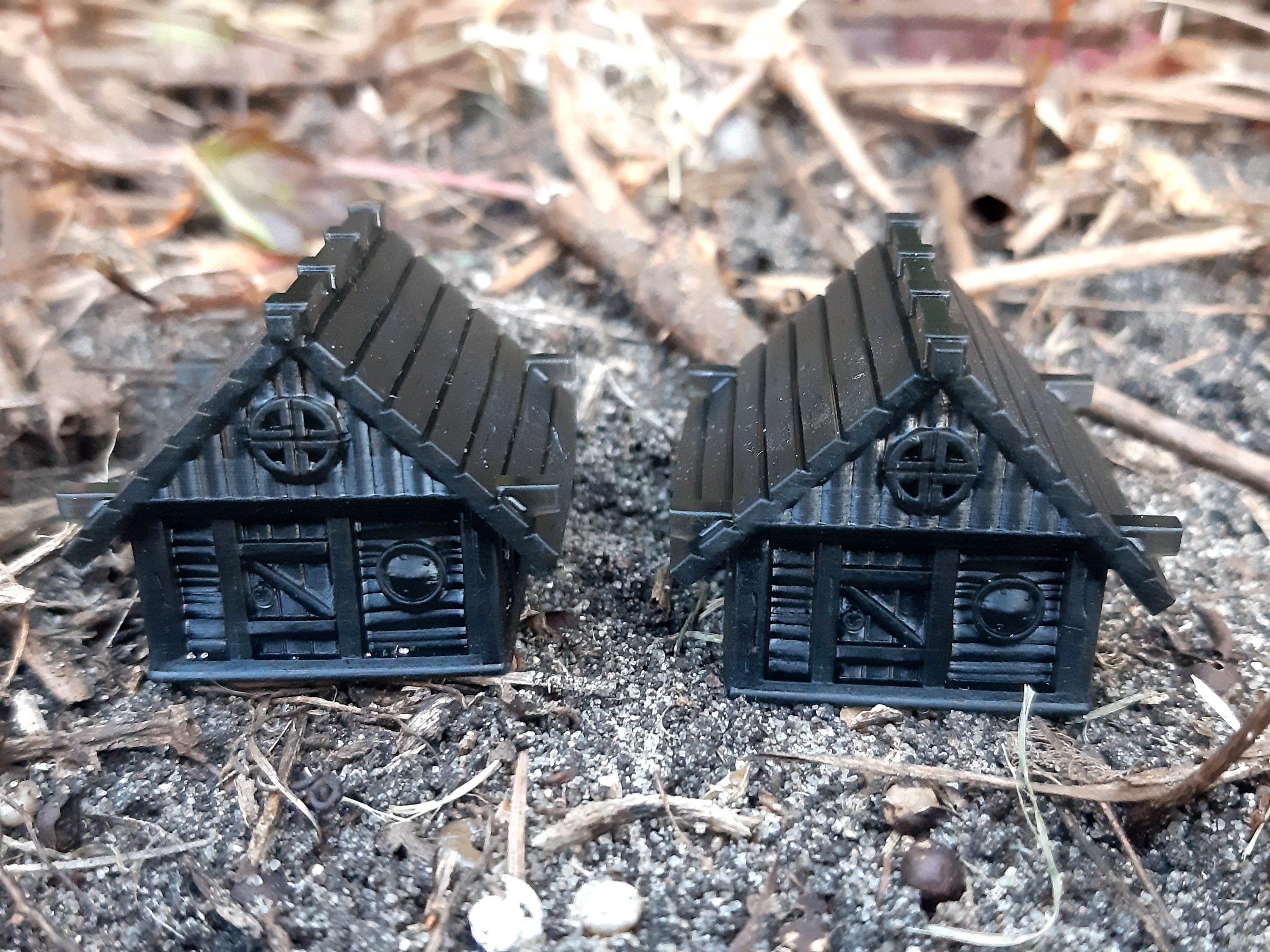 Viking Hut Viking House Token Gameboard Token - Etsy