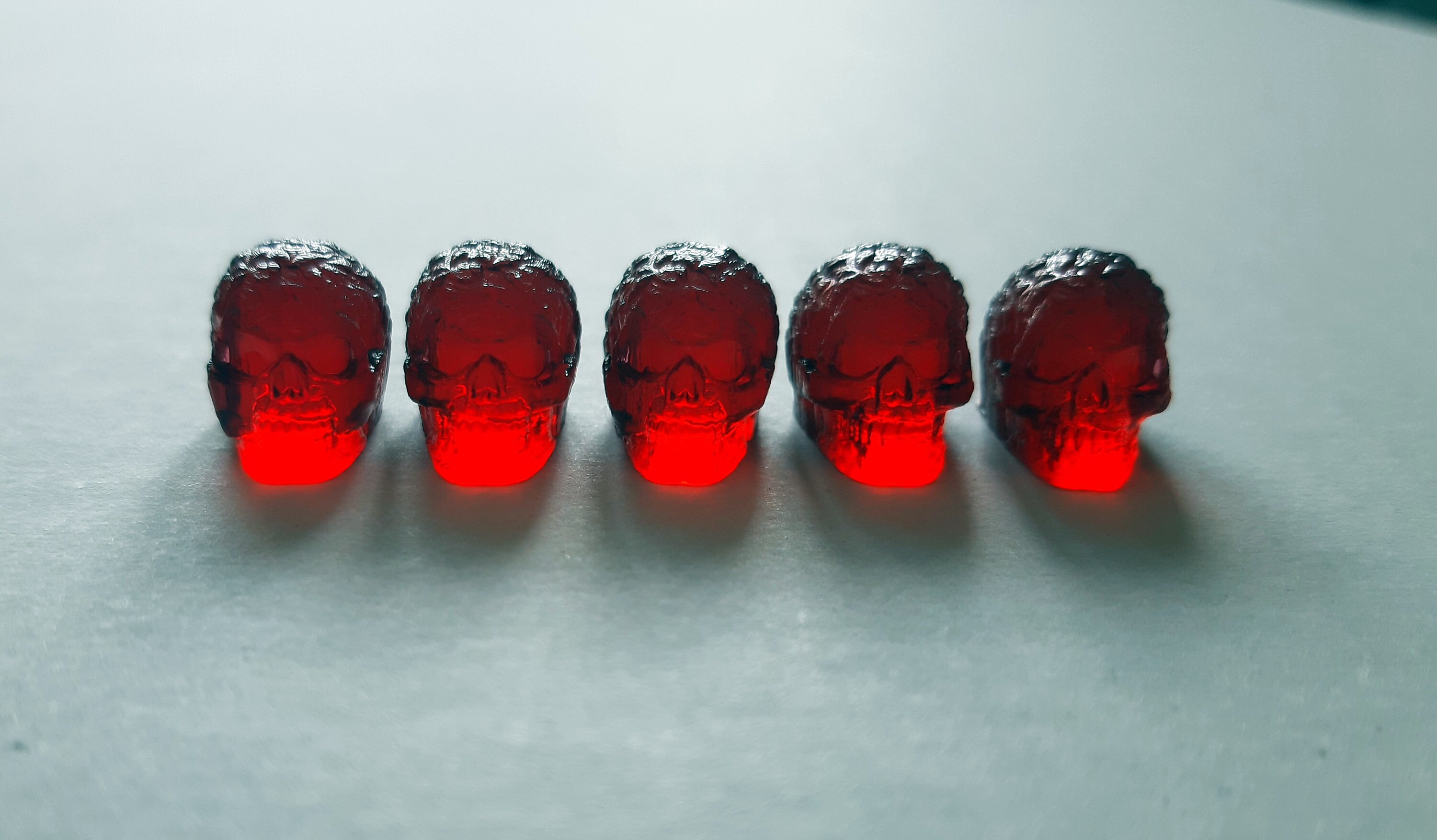 Skull Token, Skull Pawn, Gameboard. Set of 10 Skulls. - Etsy