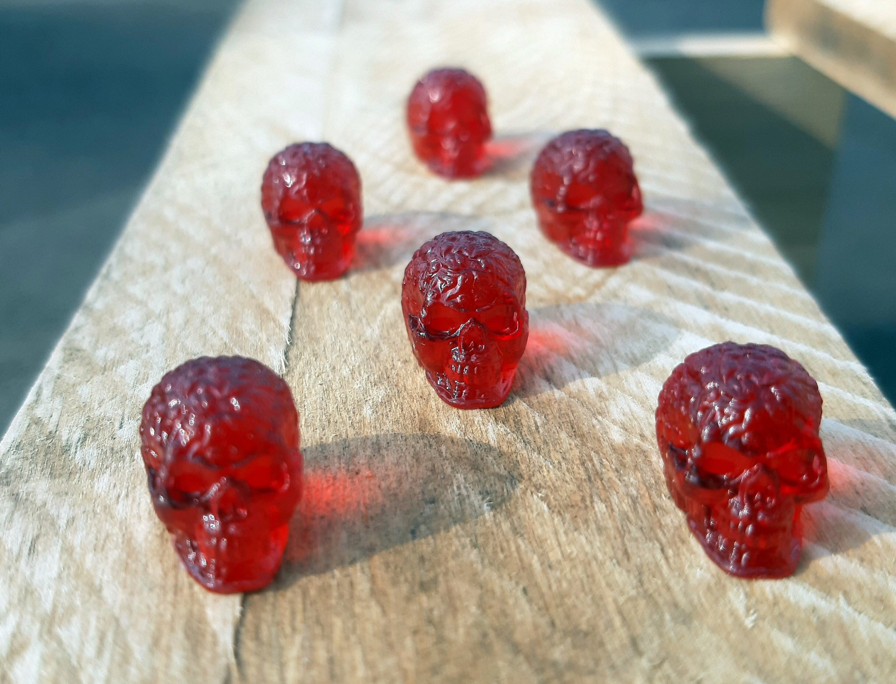 Skull Token, Skull Pawn, Gameboard. Set of 10 Skulls. - Etsy