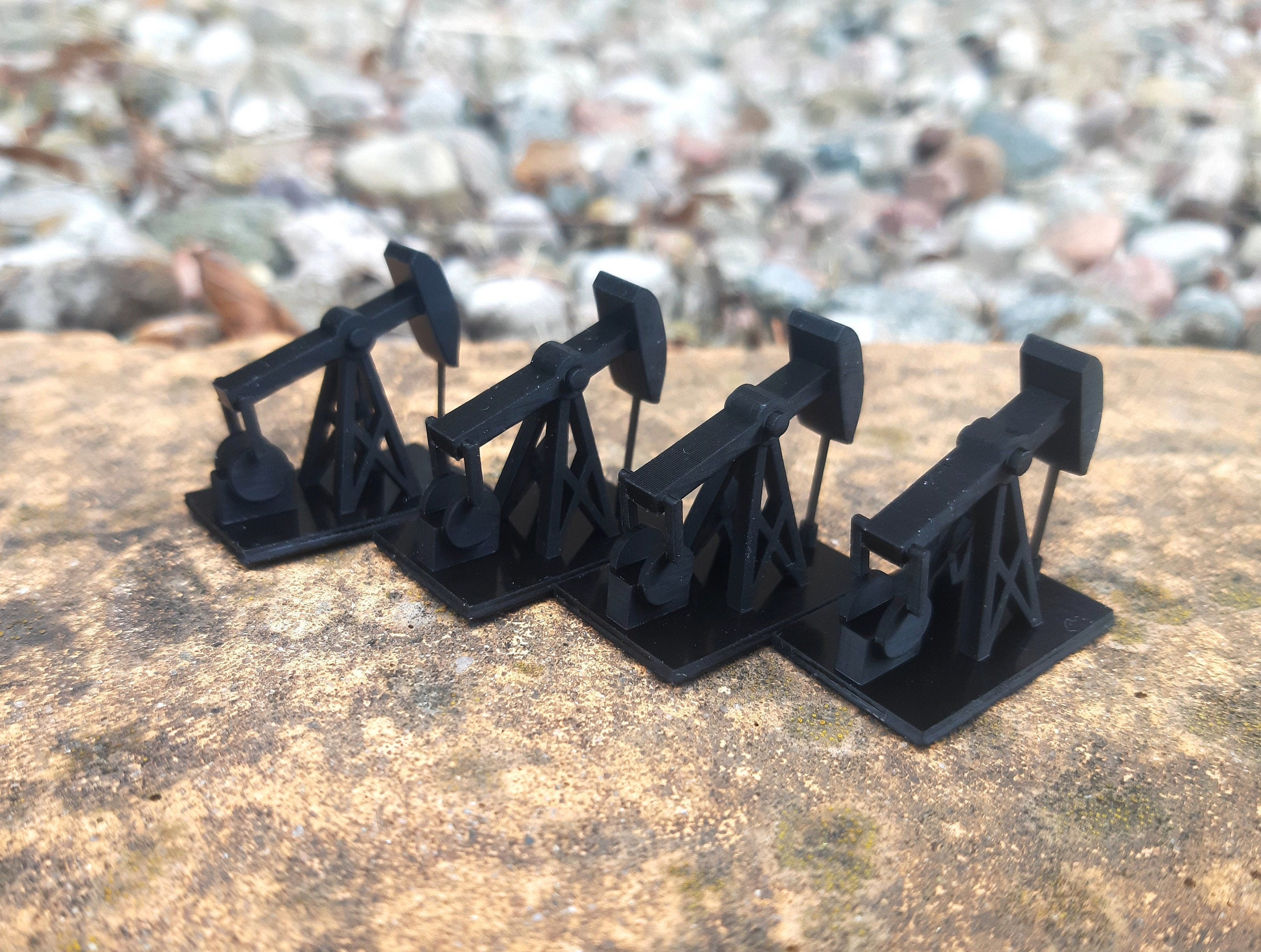 Oil Well, Oil Well Token, Gameboard, Set of 10 Oil Wells - Etsy