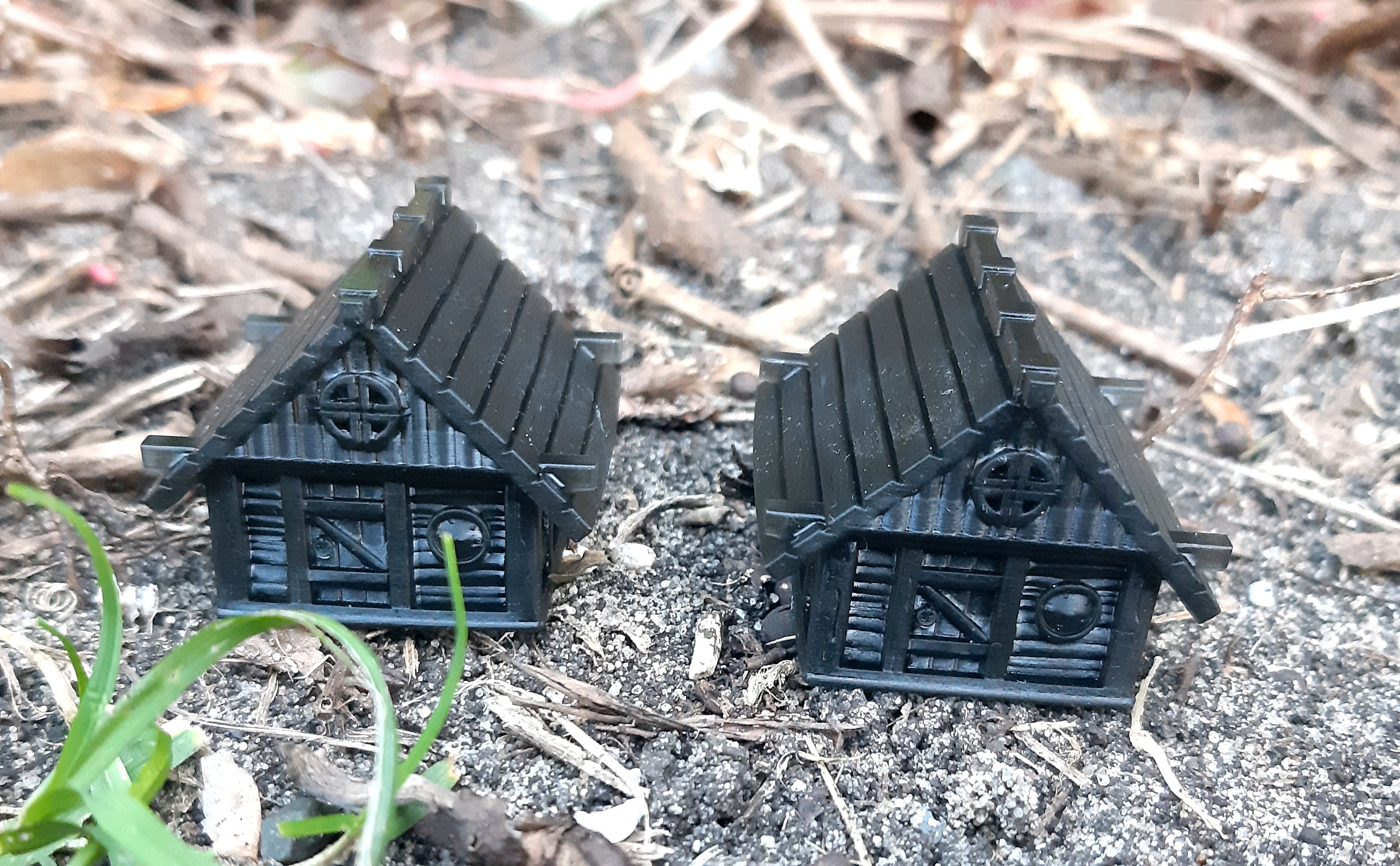 Viking Hut Viking House Token Gameboard Token - Etsy