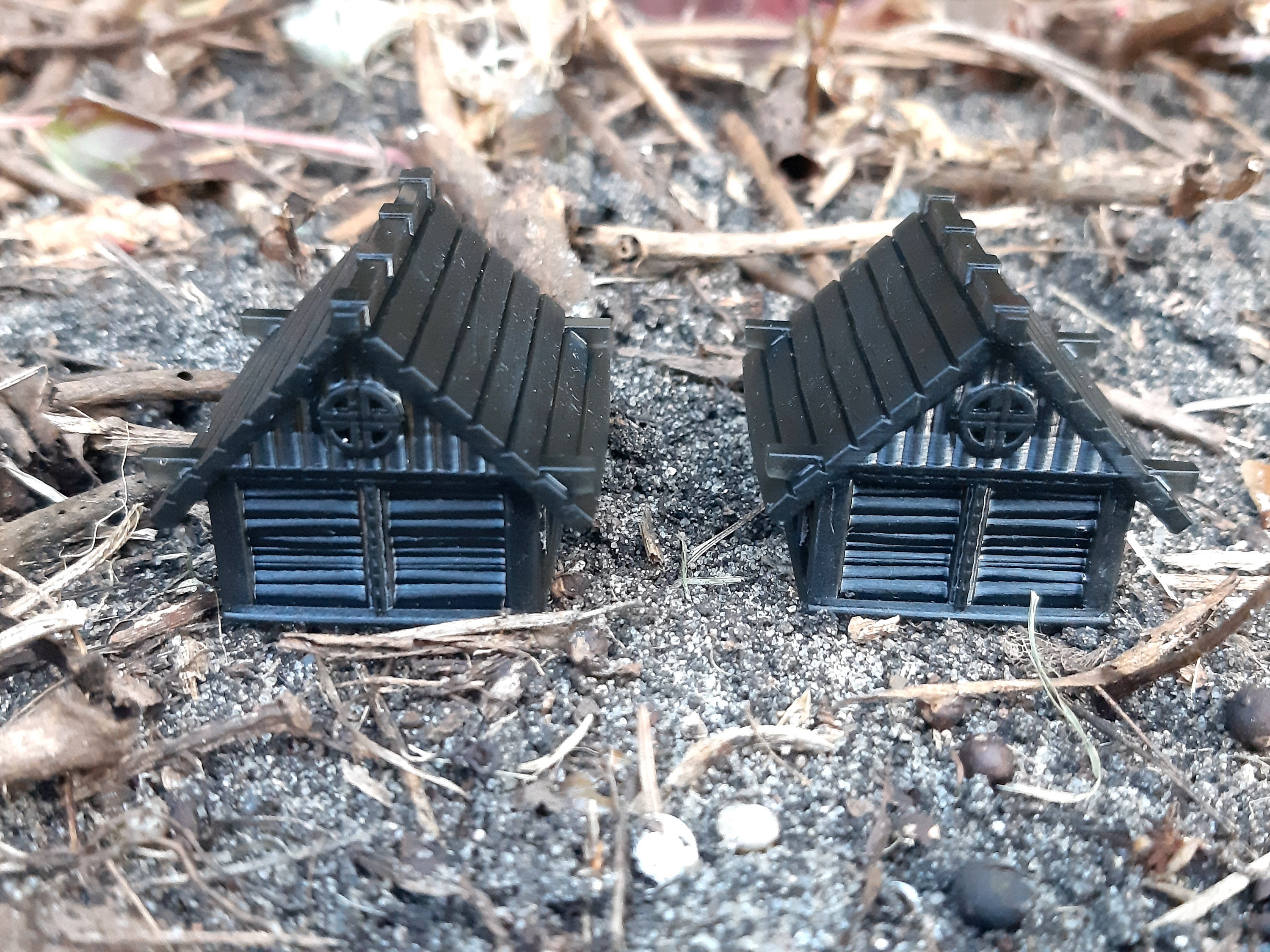 Viking Hut Viking House Token Gameboard Token - Etsy