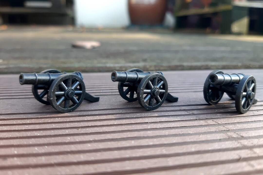 Cannon Token, Gameboard Miniatures, Set of 10 Cannons - Etsy