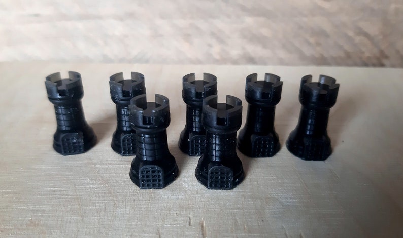 Tower Token, Game Board Token - Etsy