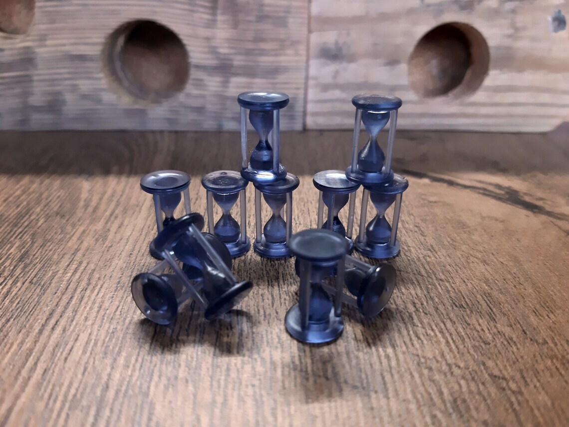 Hourglass Token Time Token Hourglass Pawn Game Token - Etsy