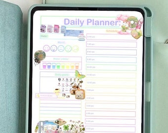 Cute Printable Digital Study Planner - Etsy