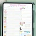 Cute Printable Digital Weekly Planner - Etsy