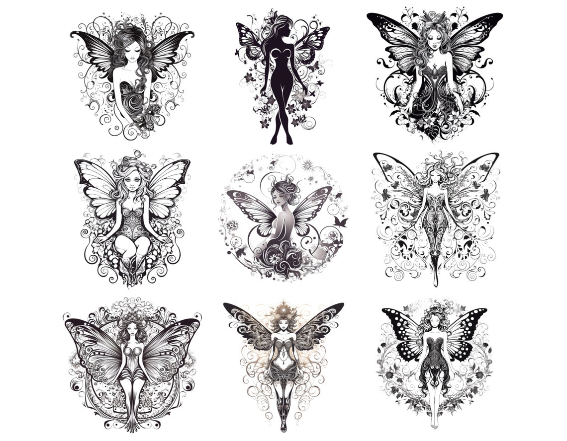 Celestial svg, Fee svg, Feen svg, Fee svg Bundle, Fee svg design, fairy ...