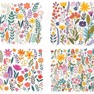 Wildflower Svg Wildflower Svg Bundle Wildflower Png - Etsy