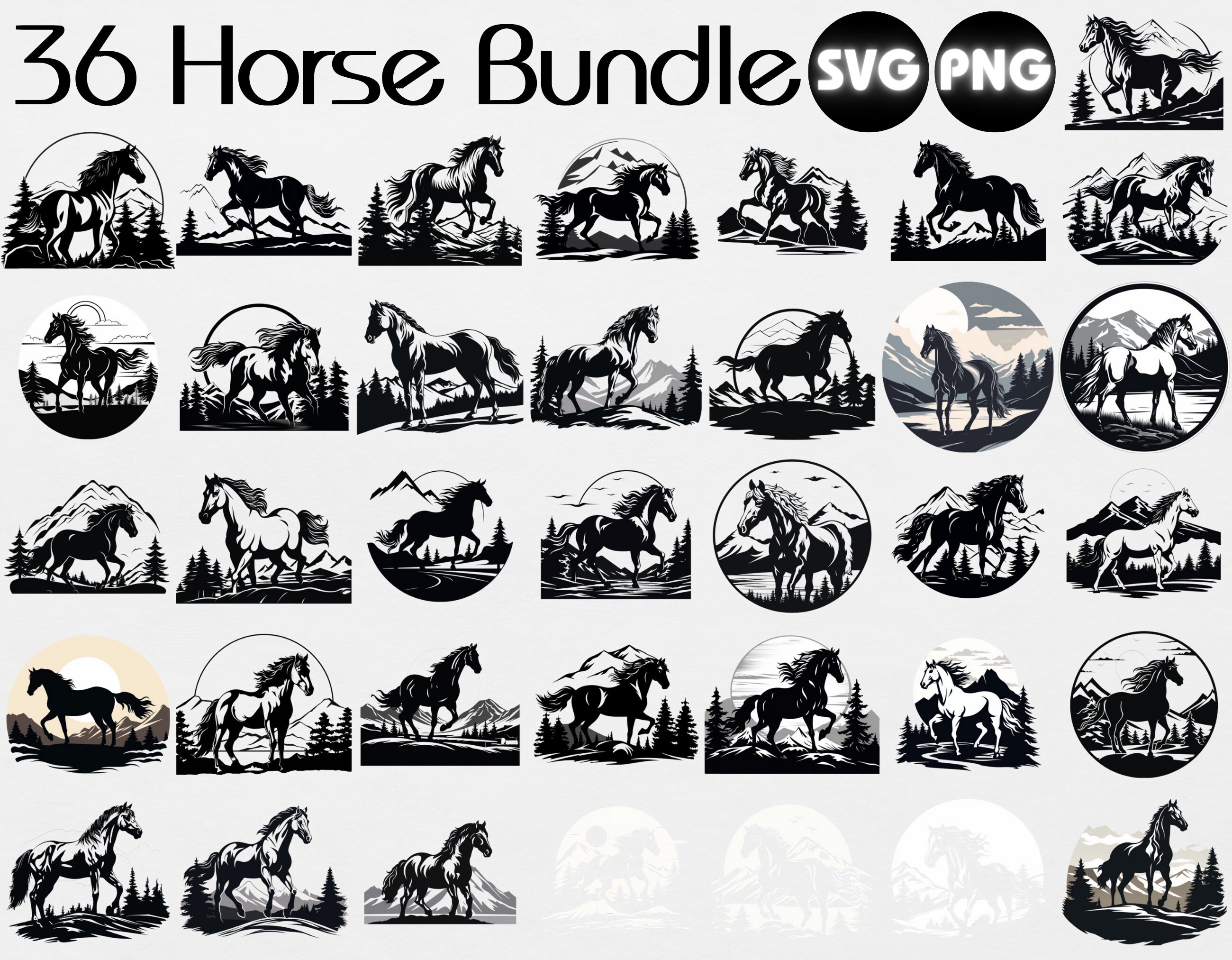 Horse Svg Horse Svg File Horse Silhouette Silhouette Svg - Etsy UK