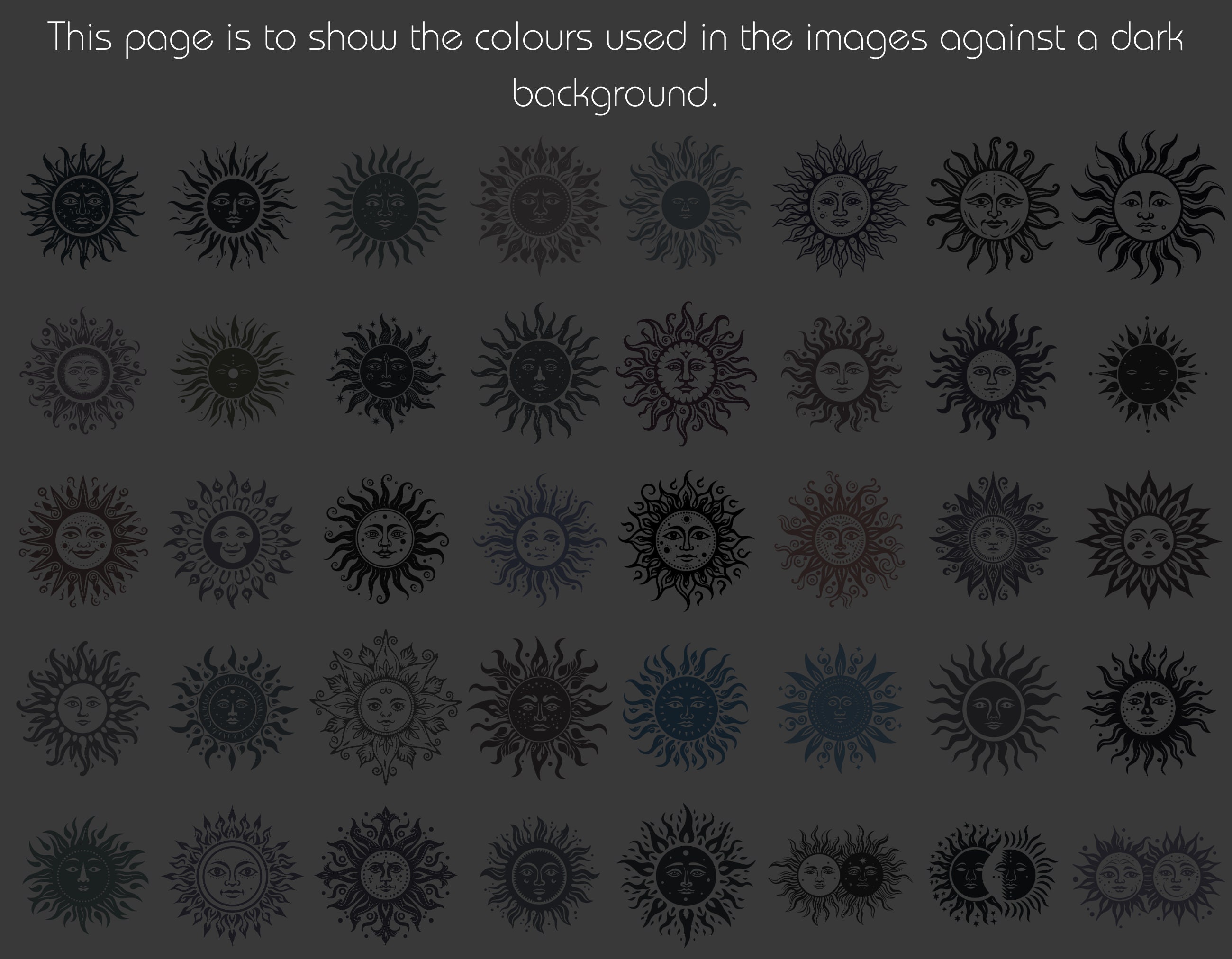 Celestial Sun SVG, Celestial Svg, Sun Svg, Sun Vector, Sun Svg Files ...