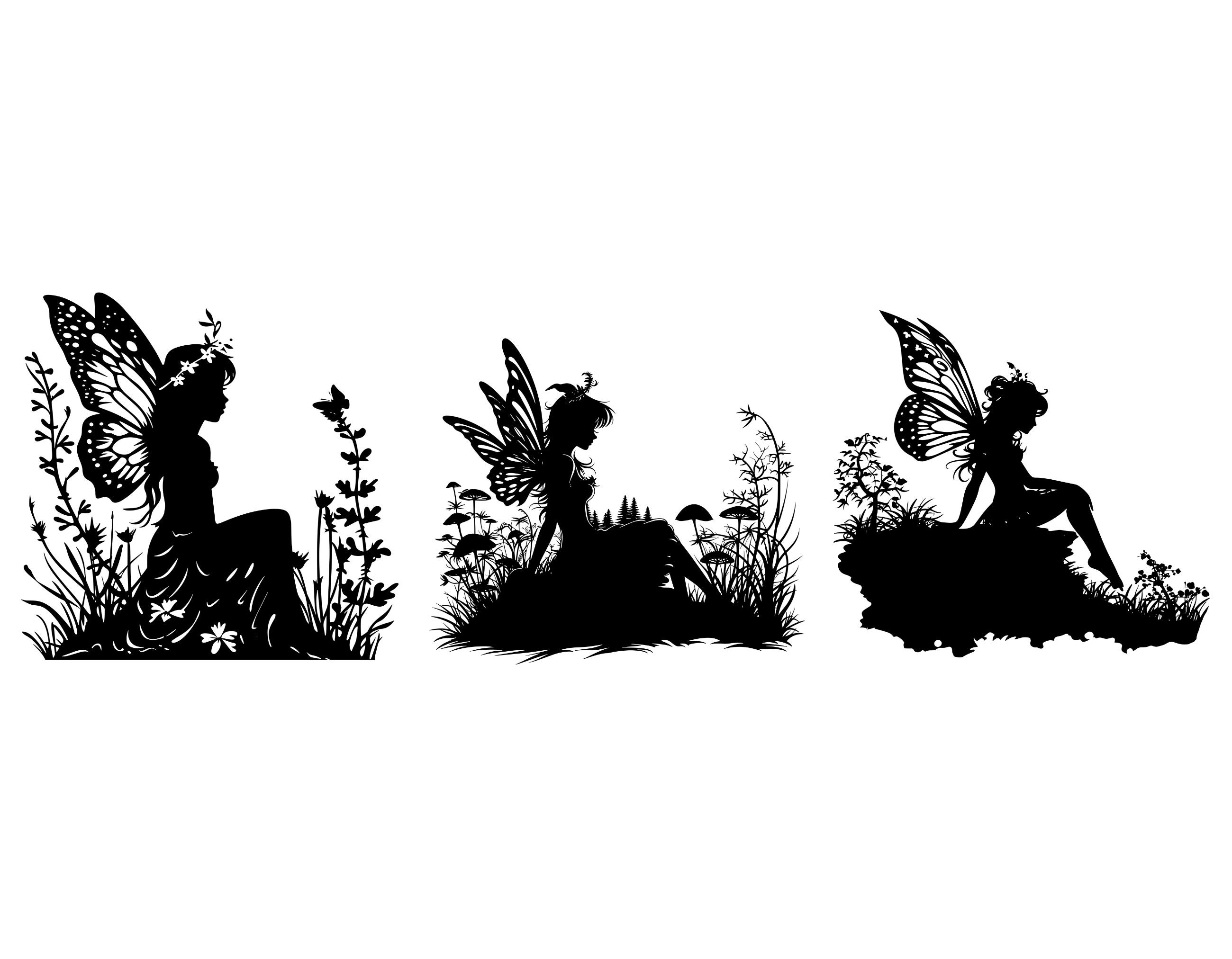 Fairy Svg,fairy Svg Bundle,svg Files for Cricut, Celestial Svg,fairies ...