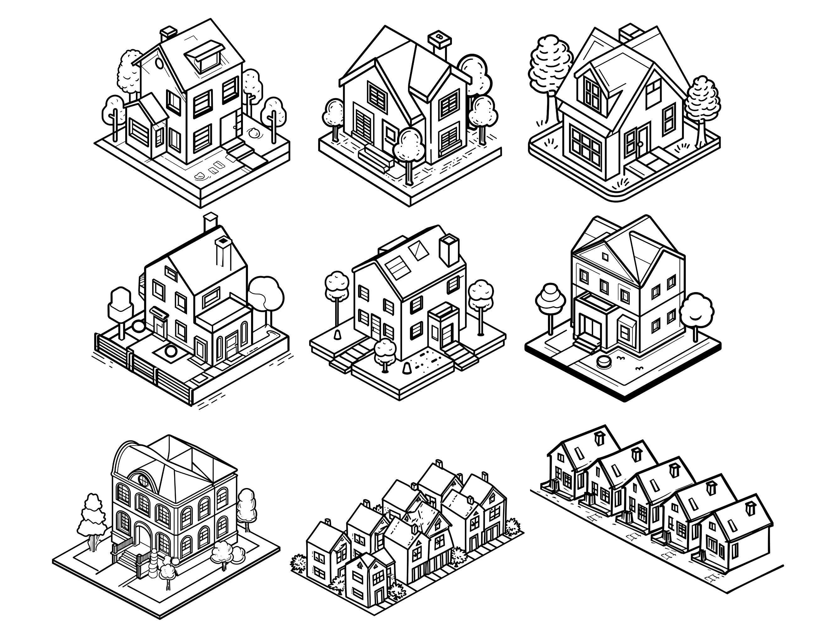 House SVG, House Svg Bundle, House Svg Cricut, House Svg Cutting File ...