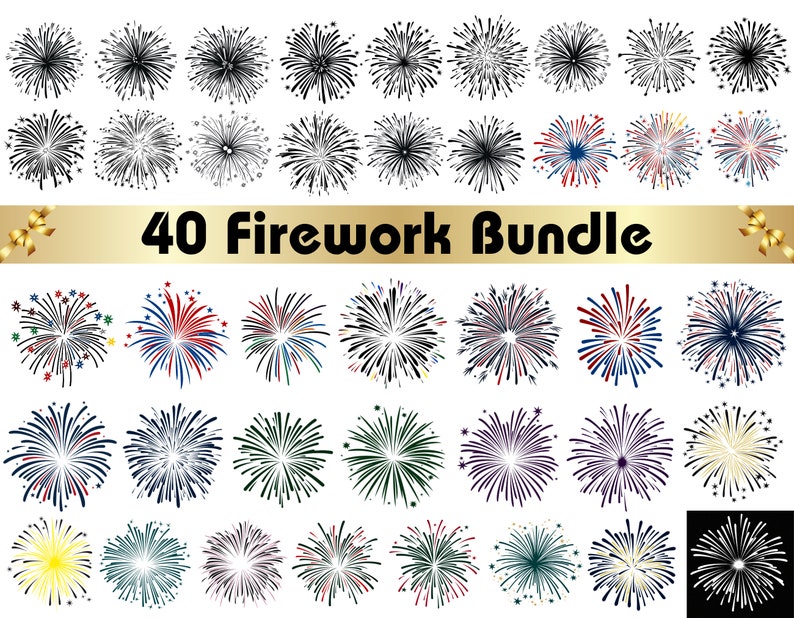 Firework SVG, Firework Svg Bundle, Firework PNG, SVG Files for Cricut ...