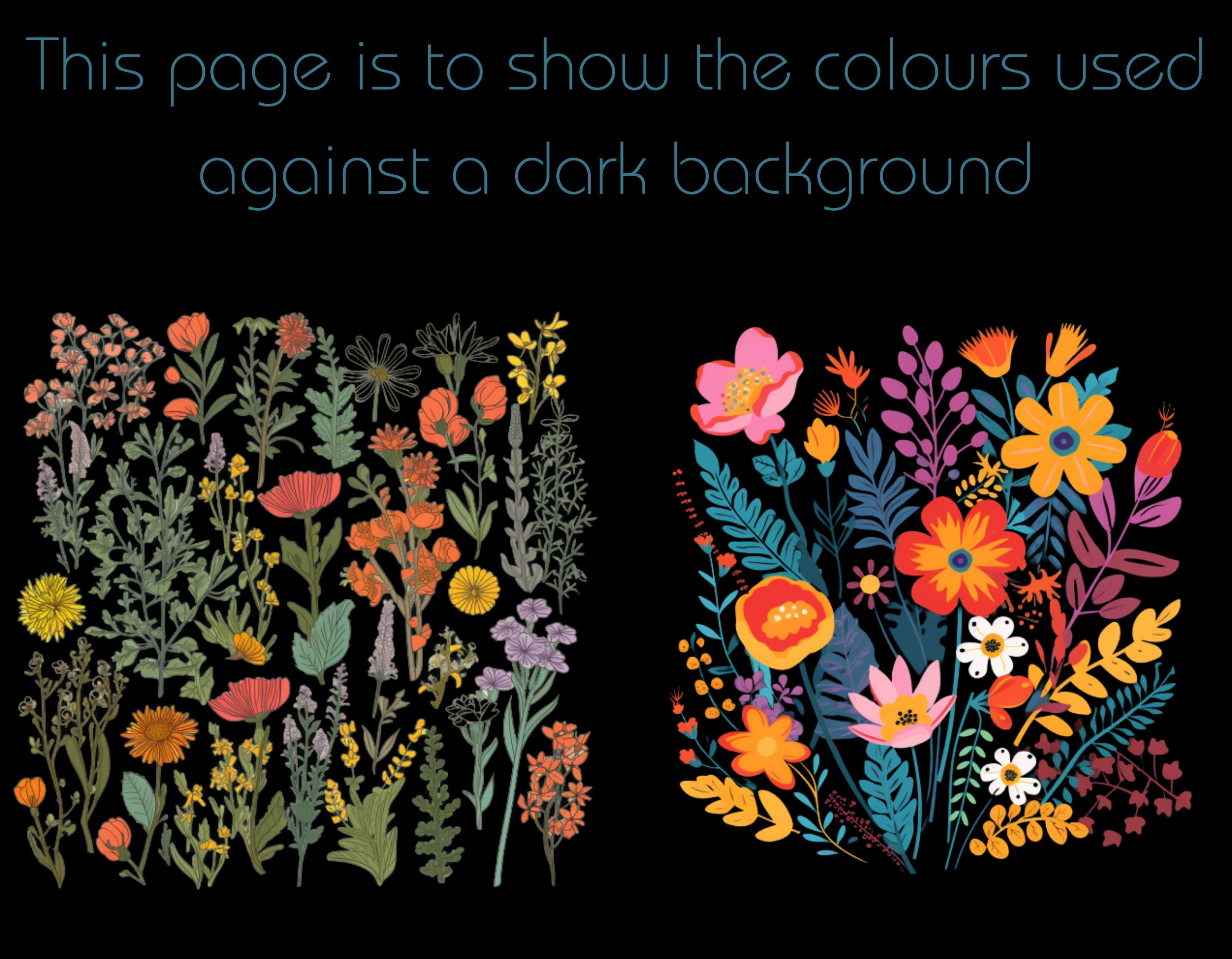 Wildflower Svg Wildflower Svg Bundle Wildflower Png - Etsy