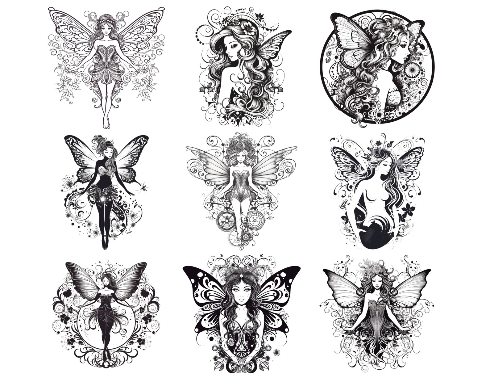 Celestial svg, Fee svg, Feen svg, Fee svg Bundle, Fee svg design, fairy ...