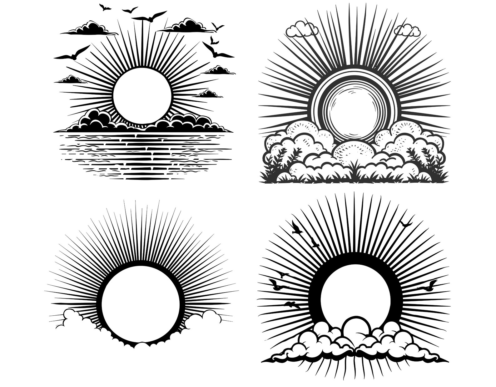 Sunshine SVG, Sun Svg, Sun Vector, Boho Sun Svg, Sunshine Cut File, Sun ...