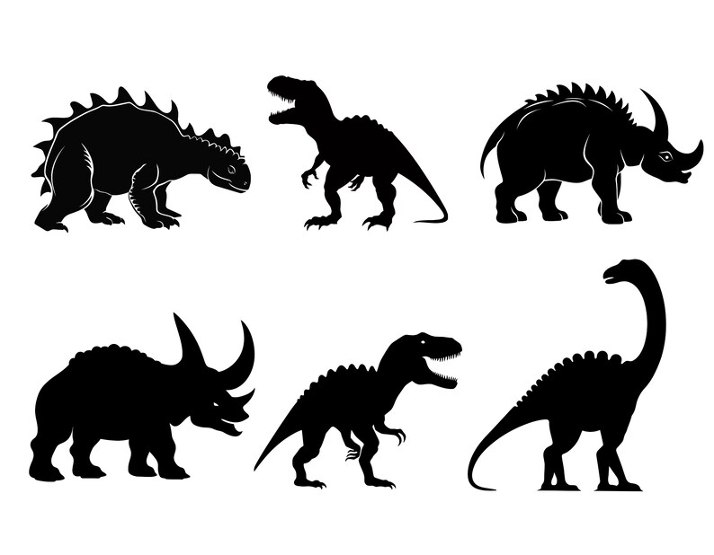 Dinosaur Svg, Dinosaur Svg File, Dinosaur Svg Bundle,dinosaur Svg Laser ...