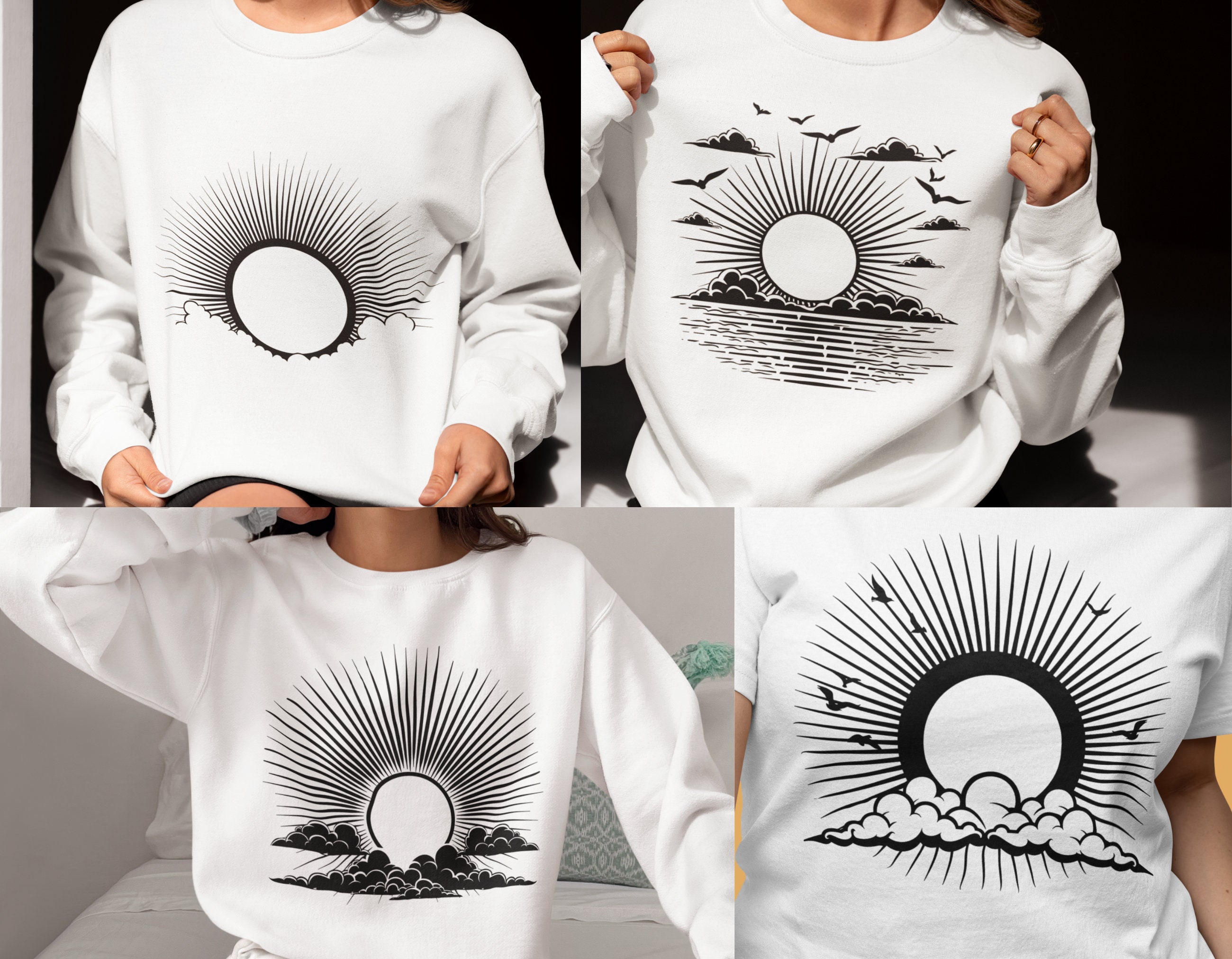 Sunshine SVG, Sun Svg, Sun Vector, Boho Sun Svg, Sunshine Cut File, Sun ...