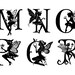 Fairy Letters, Letters SVG, Letters Svg Files, Letters Cut File ...