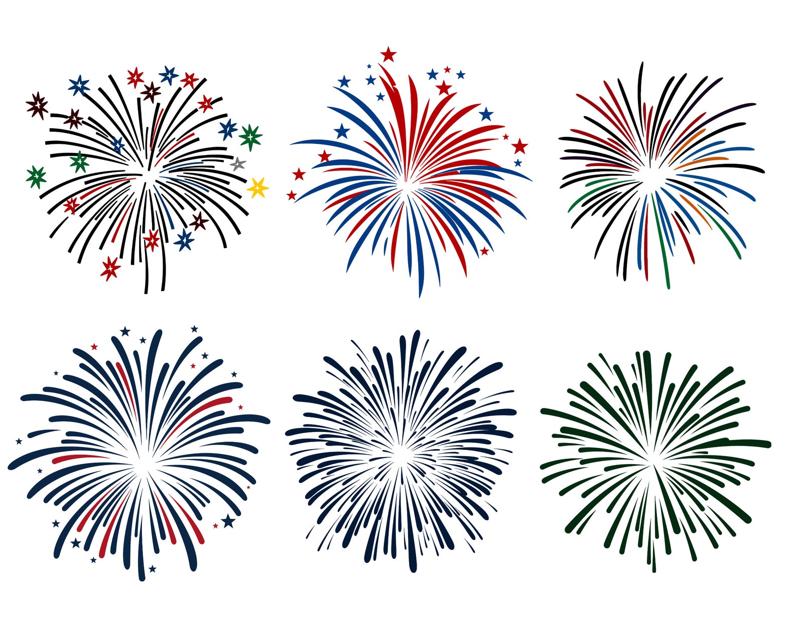 Firework SVG, Firework Svg Bundle, Firework PNG, SVG Files for Cricut ...