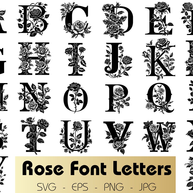 Fancy Letters - Etsy