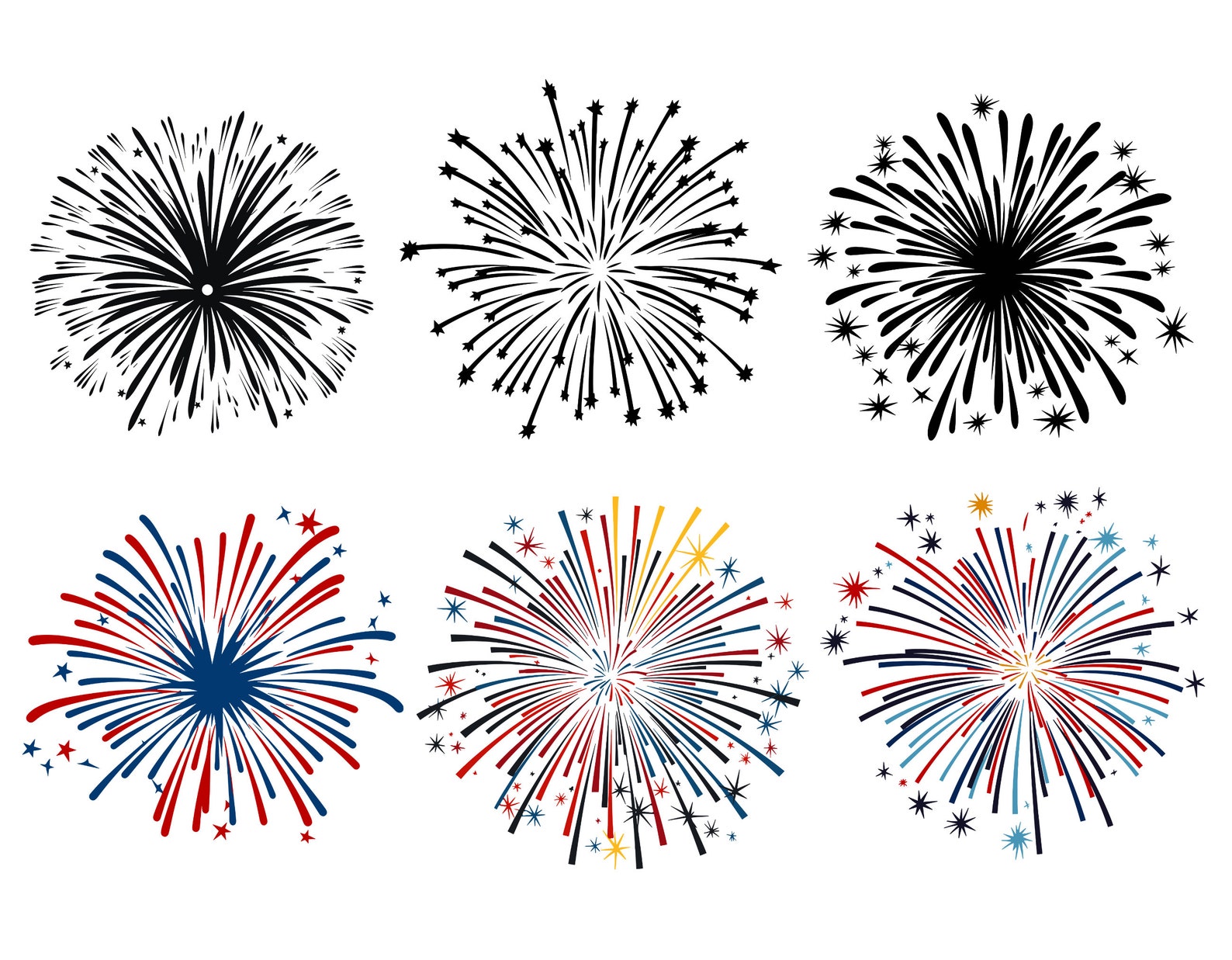 Firework SVG, Firework Svg Bundle, Firework PNG, SVG Files for Cricut ...