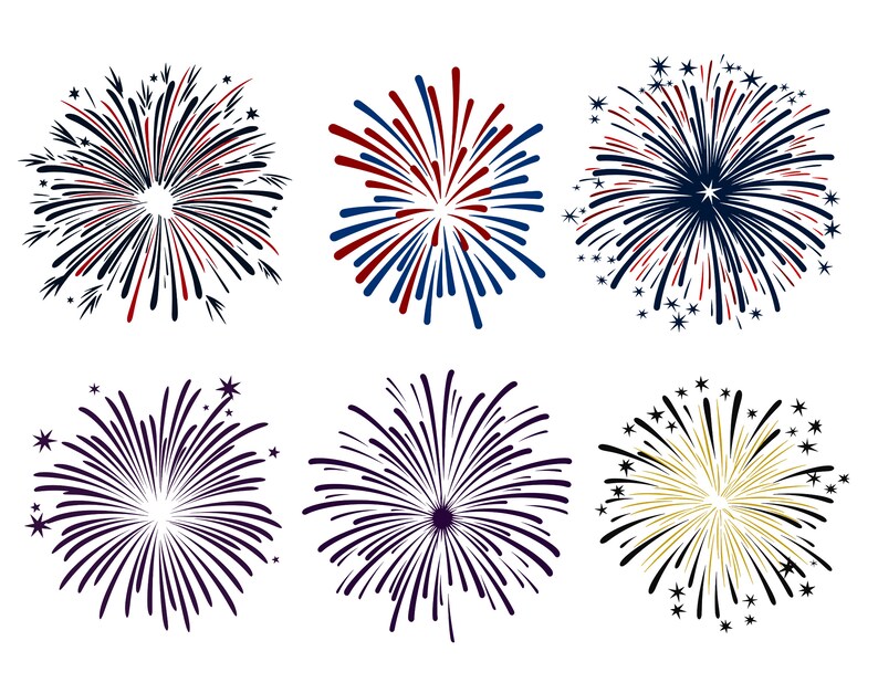 Firework SVG, Firework Svg Bundle, Firework PNG, SVG Files for Cricut ...