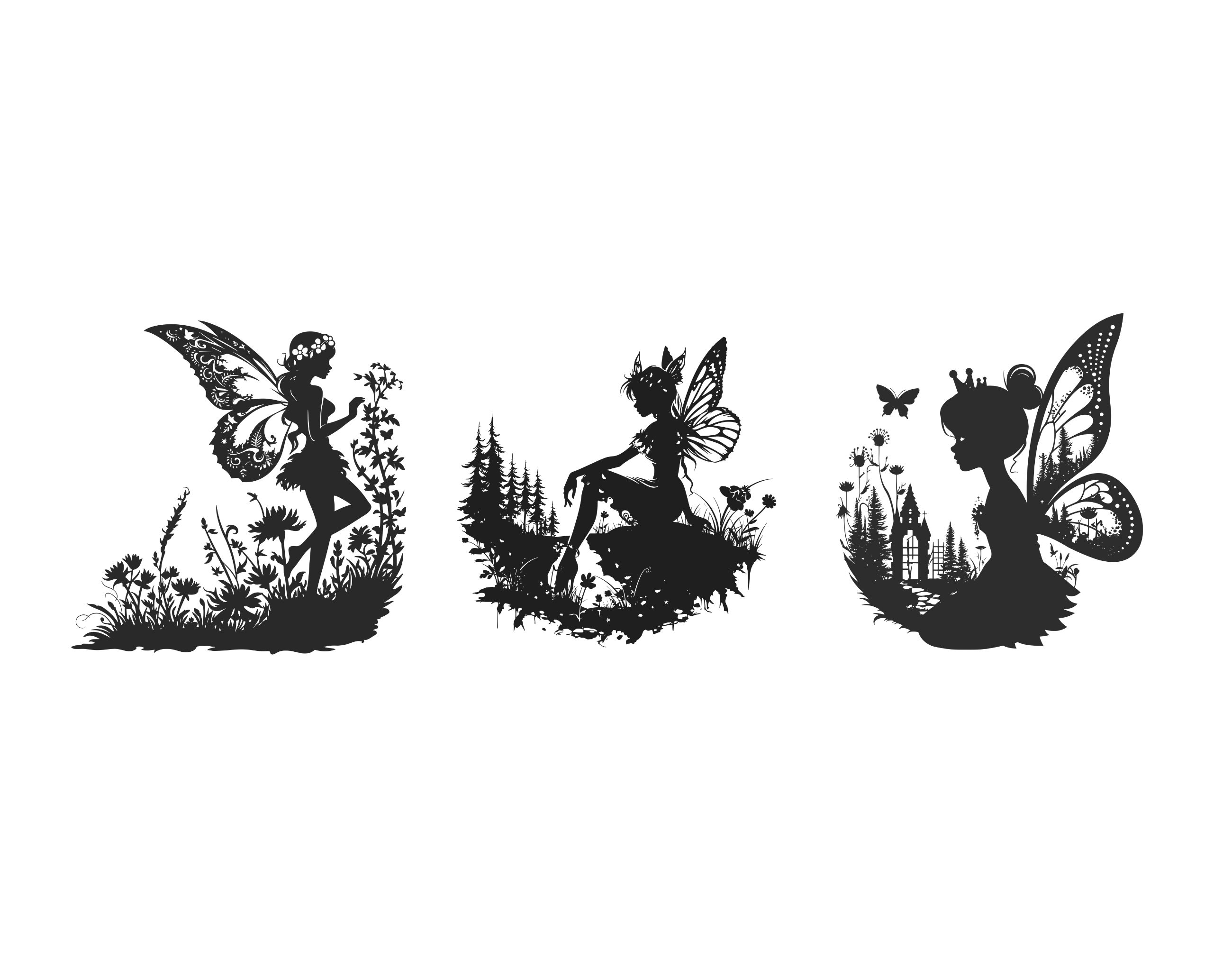 Fairy Svg,fairy Svg Bundle,svg Files for Cricut, Celestial Svg,fairies ...