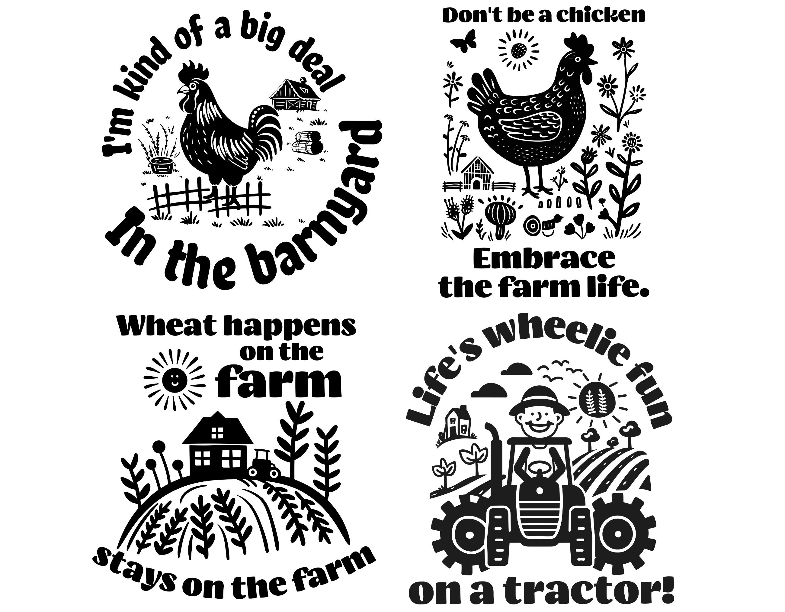 Funny Farm Quotes SVG, Farm Life SVG, Farmer Svg, Farm Quote, Farm Svg ...
