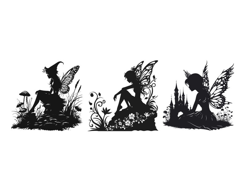 Fairy Svg,fairy Svg Bundle,svg Files for Cricut, Celestial Svg,fairies ...