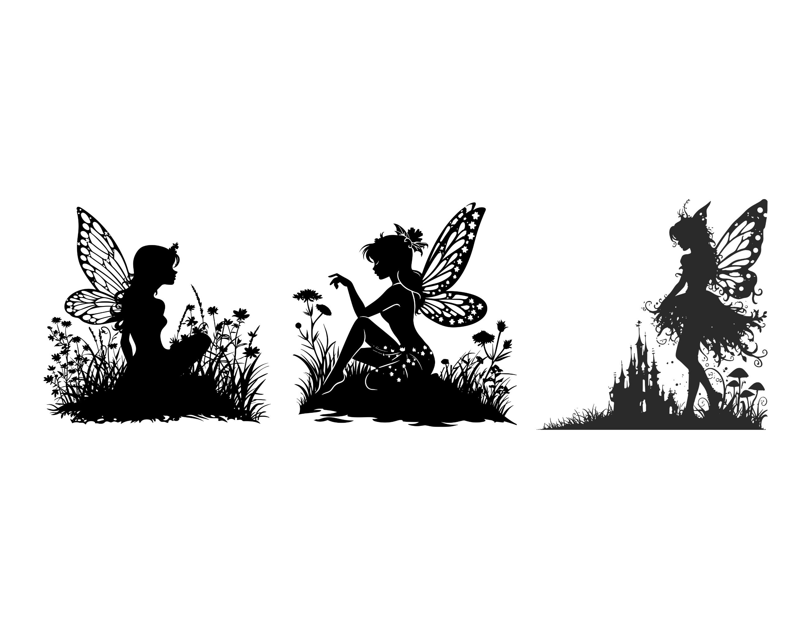 Fairy Svg,fairy Svg Bundle,svg Files for Cricut, Celestial Svg,fairies ...