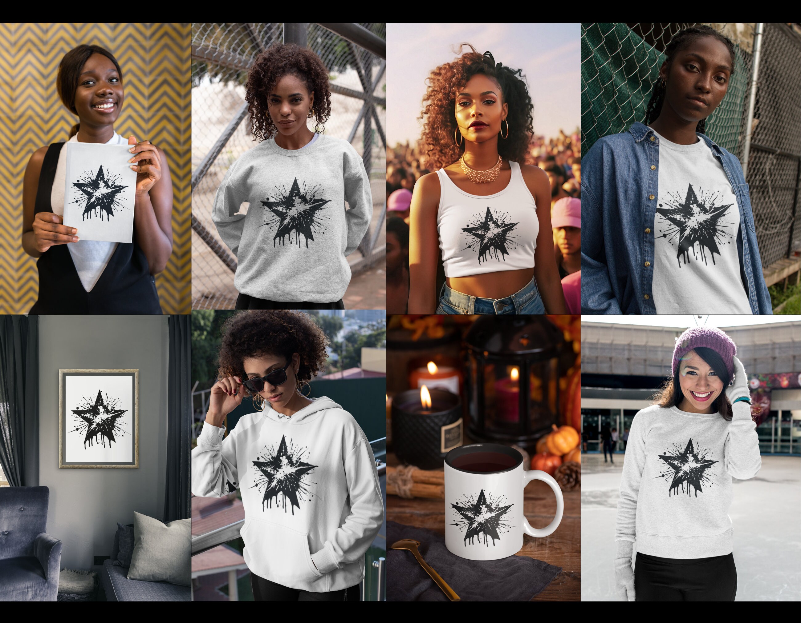 Star Svg, Star Svg Bundle,star Png,star Clipart,star Bundle,star ...