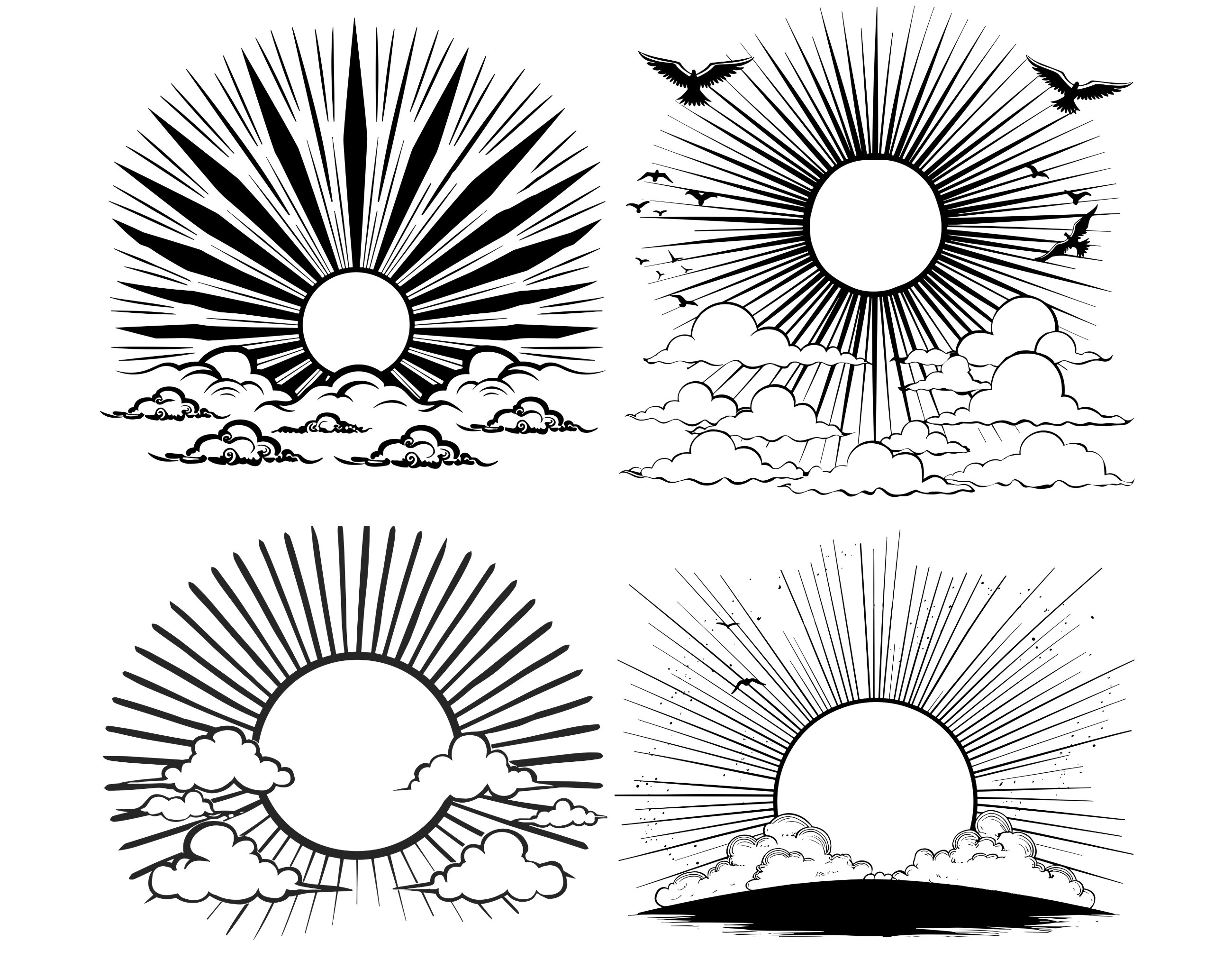 Sunshine SVG, Sun Svg, Sun Vector, Boho Sun Svg, Sunshine Cut File, Sun ...