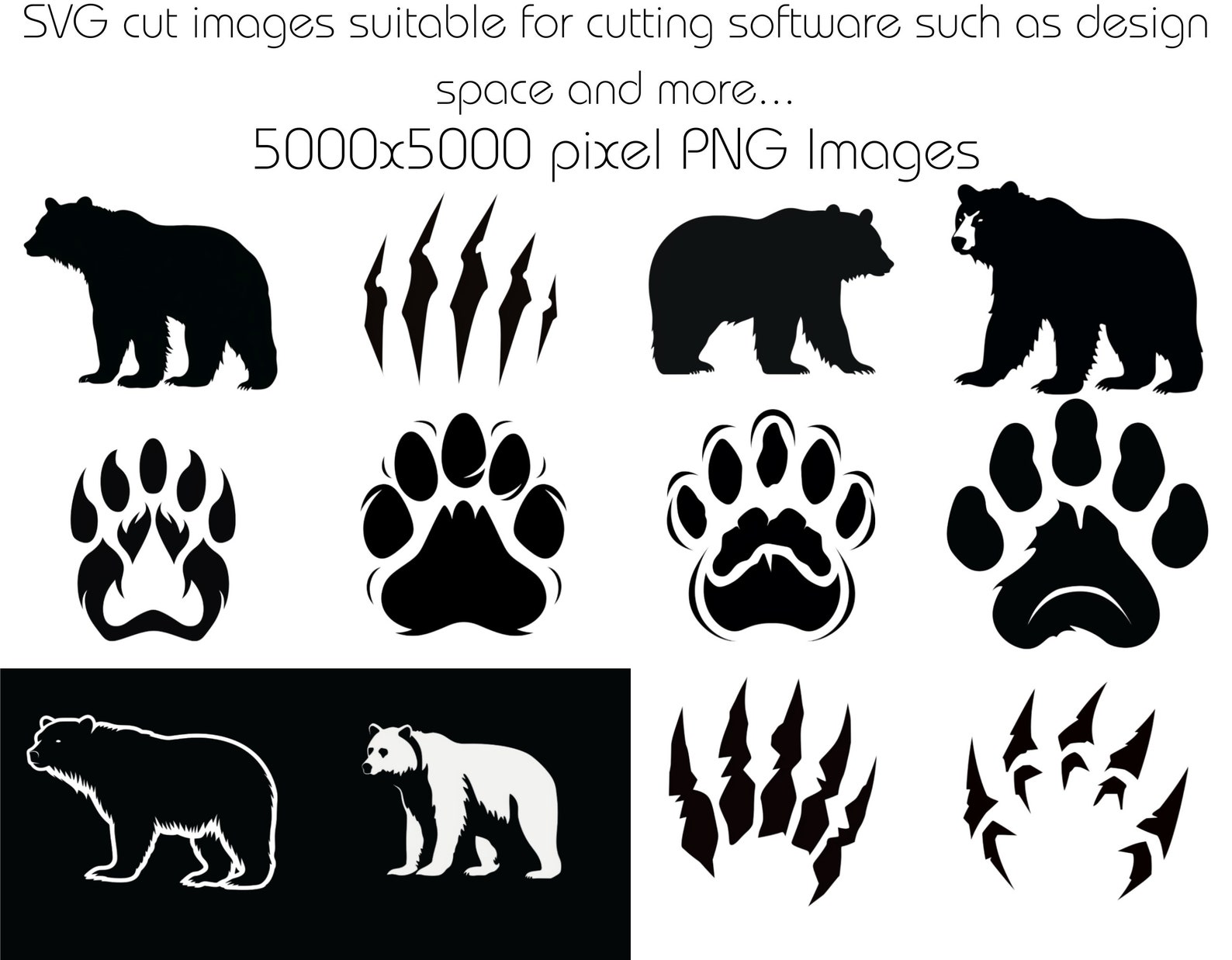 Bear Svg, Bear Svg Cut File, SVG Files for Cricut, Mountain Svg, Bear ...