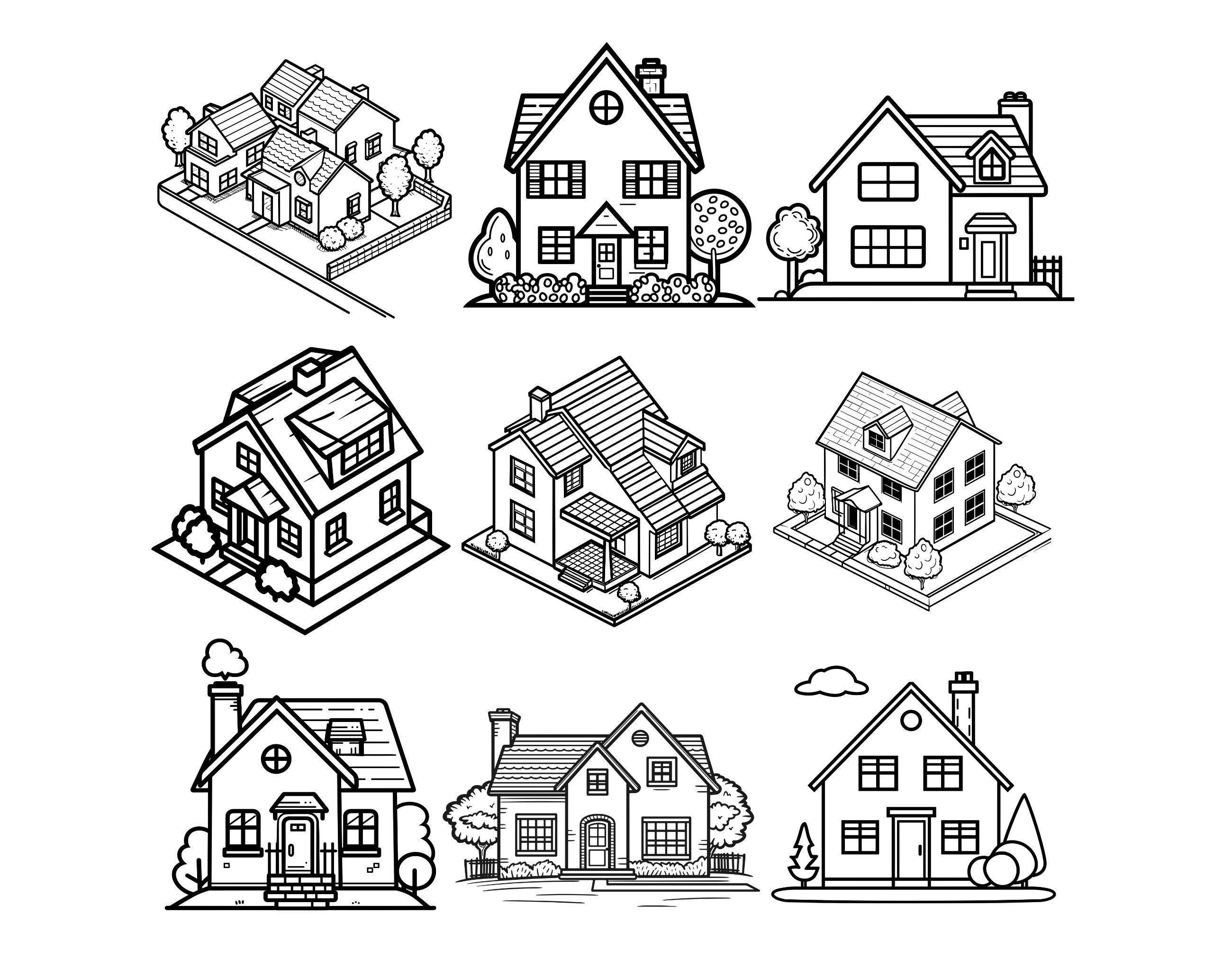 House SVG, House Svg Bundle, House Svg Cricut, House Svg Cutting File ...
