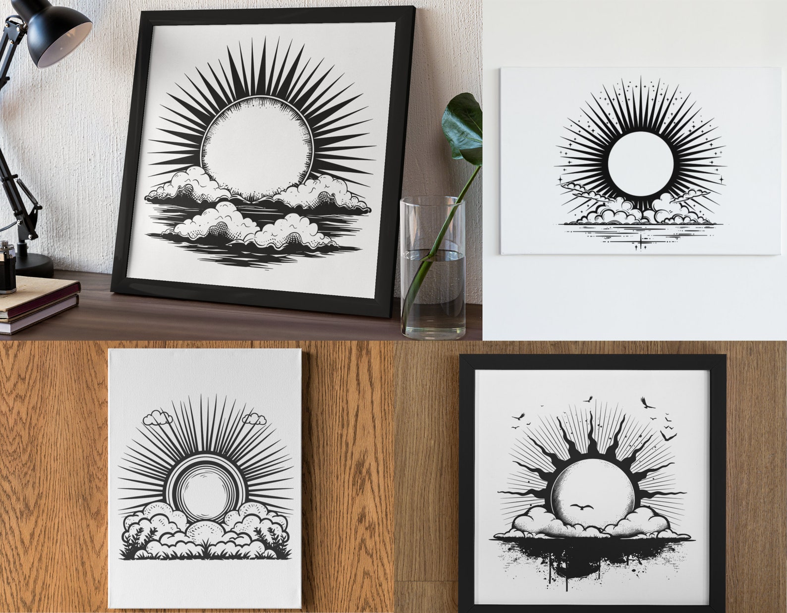 Sunshine SVG, Sun Svg, Sun Vector, Boho Sun Svg, Sunshine Cut File, Sun ...