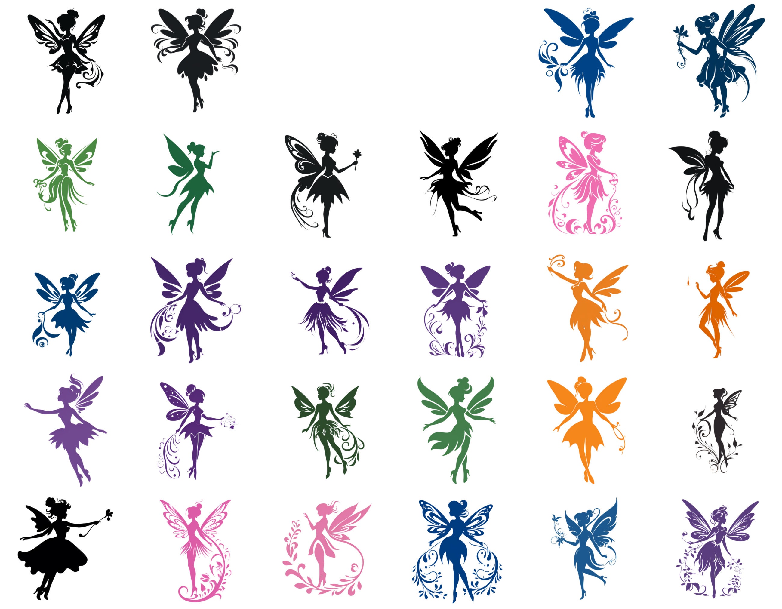 Celestial Svg, Fairy Svg,fairies Svg, Fairy Svg Bundle, Fairy Svg ...