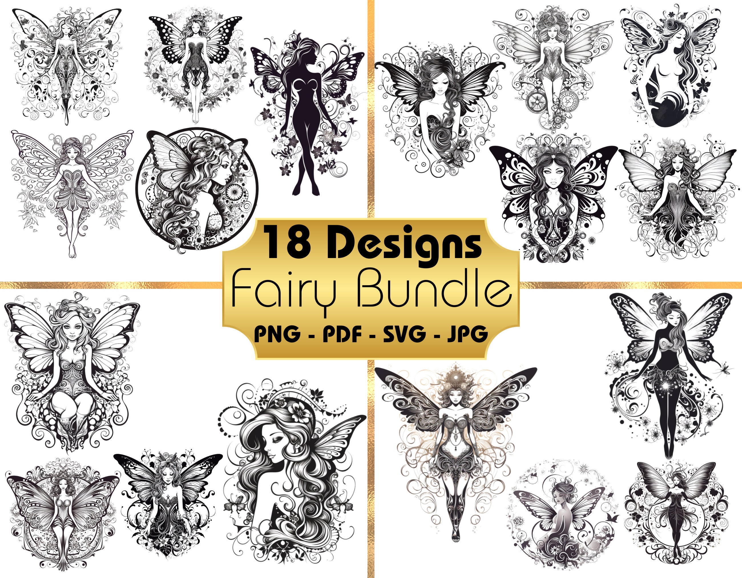 Celestial Svg Fairy Svgfairies Svg Fairy Svg Bundle Fairy - Etsy