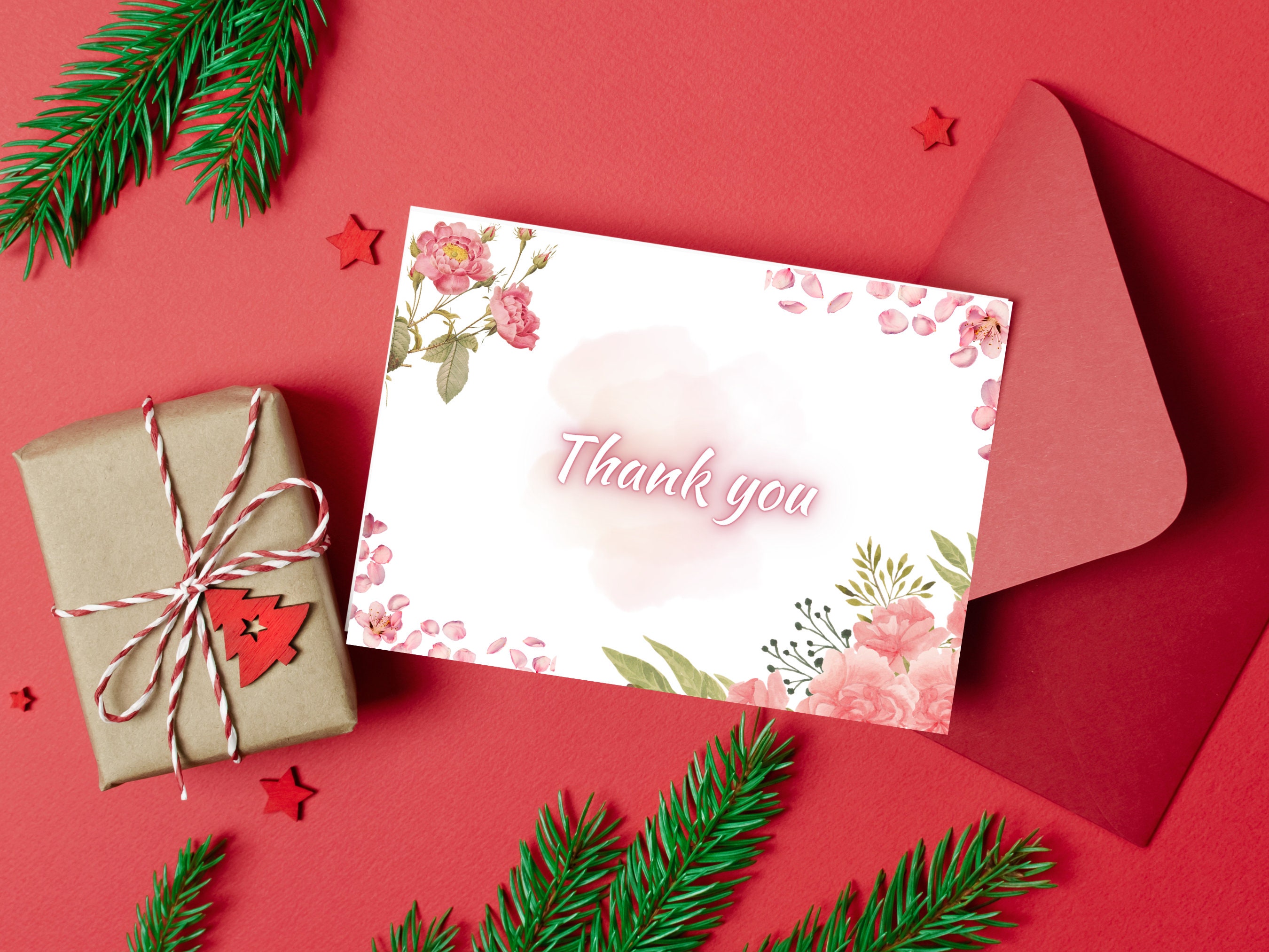 Editable Thank You Cards, Instant Download, Digital Download, Instant ...