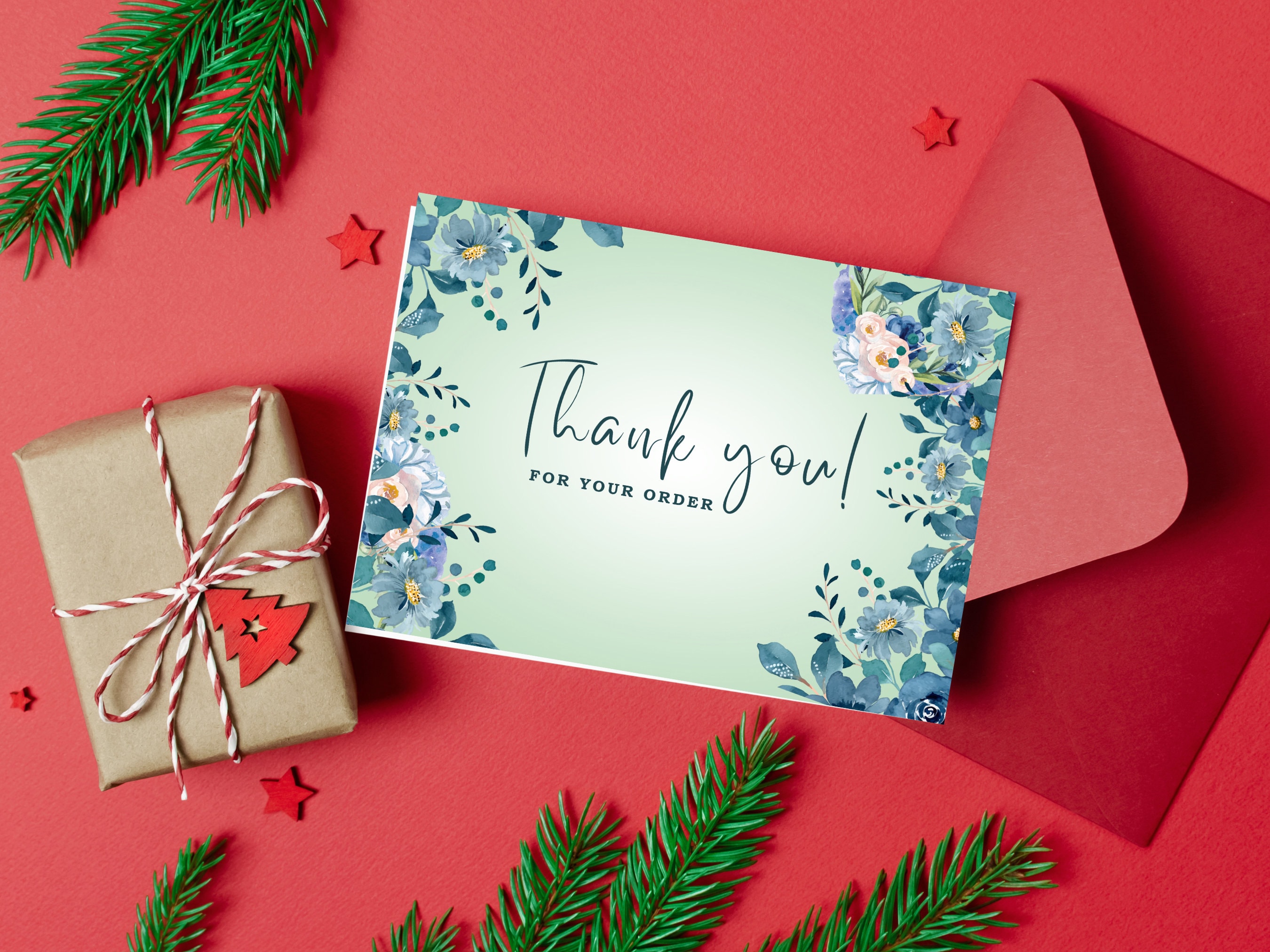 Editable Thank You Cards, Instant Download, Digital Download, Instant ...