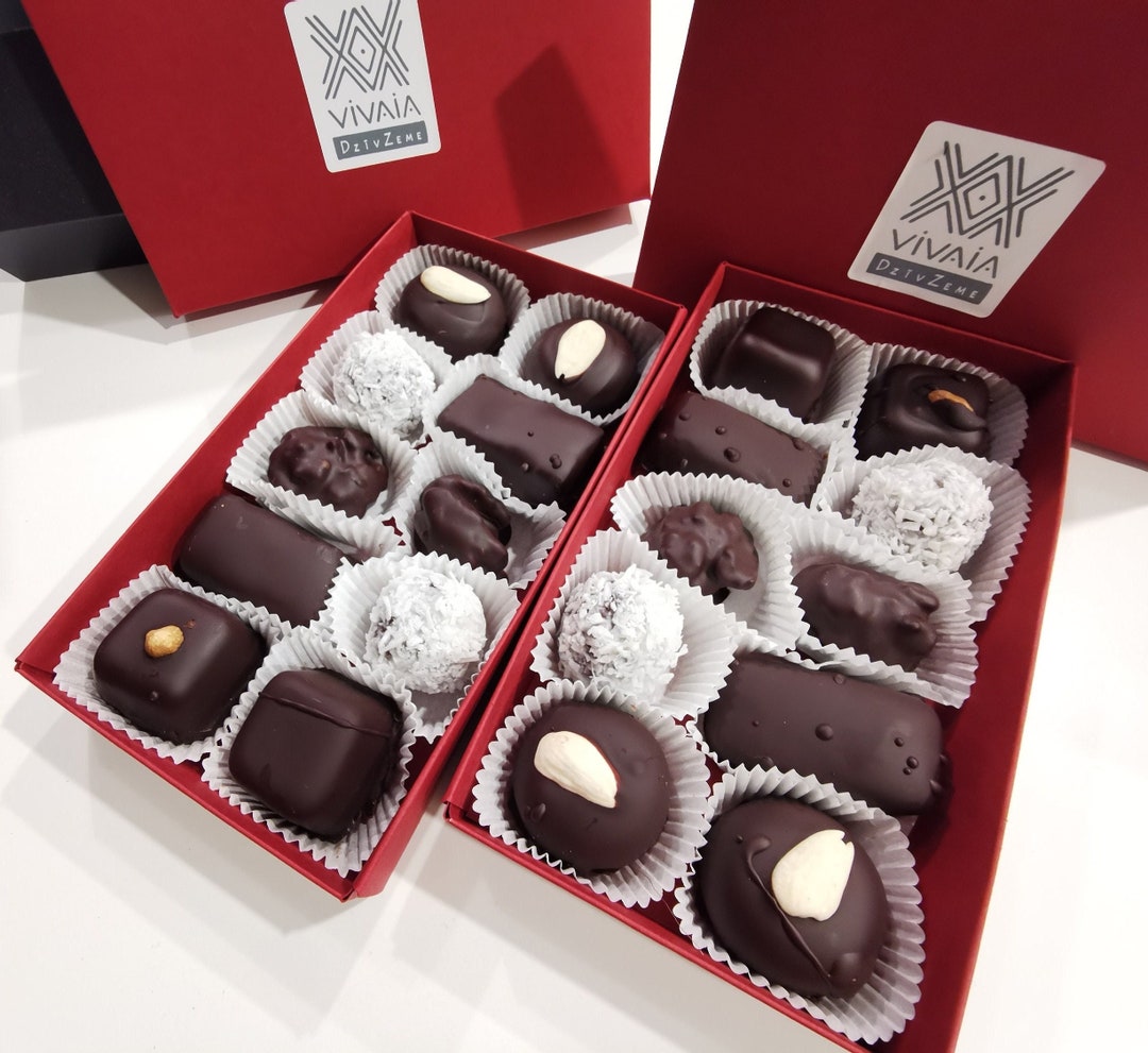 Organic Vegan Chocolate Candies 10pcs - Etsy