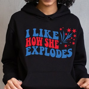 I Like How He Bangs Svg, Funny 4th of July Svg, I Like How She Explodes ...