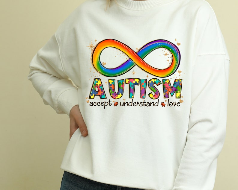 Autism Accept Understand Love Png Autism Awareness Png - Etsy