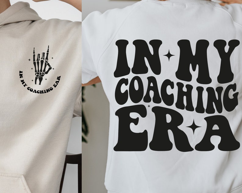 In My Coaching Era SVG PNG: Funny Coach Shirt Design (digital Download ...