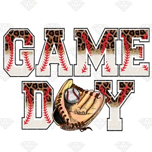 Game Day Png, Gameday Leopard PNG, Game Season Png, Game Day Baseball ...