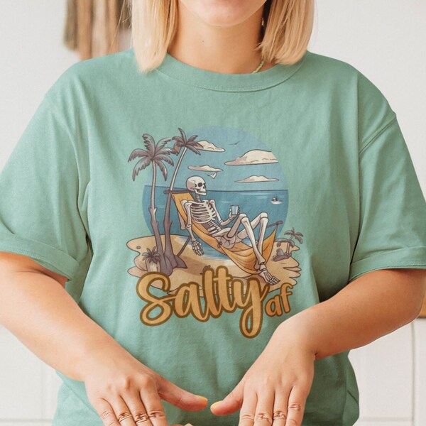 Salty Af Shirt - Etsy