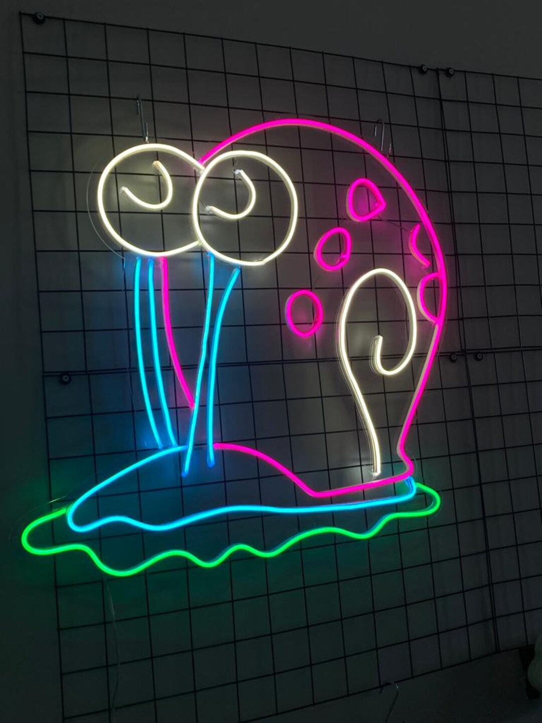 Animated Chracter Neon Sign Neon Light Gift Custom Neon - Etsy