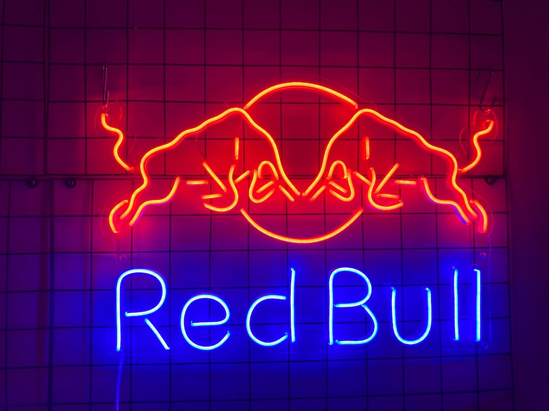 Red Bull Neon Sign Neon Light Gift Custom Neon Sign - Etsy Australia